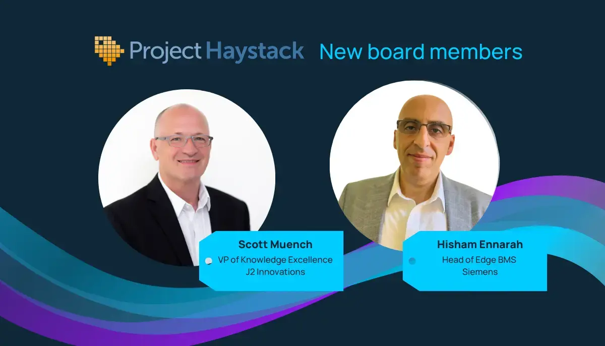 The Project Haystack Board has Two New Faces